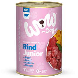WOW Dog Food | Junior Food with beef | lower prices
